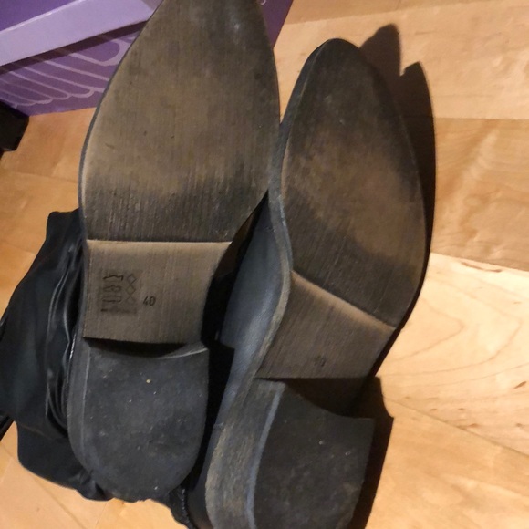 Novacas | Shoes | Novacas Black Boots Vegan Leather Size | Poshmark